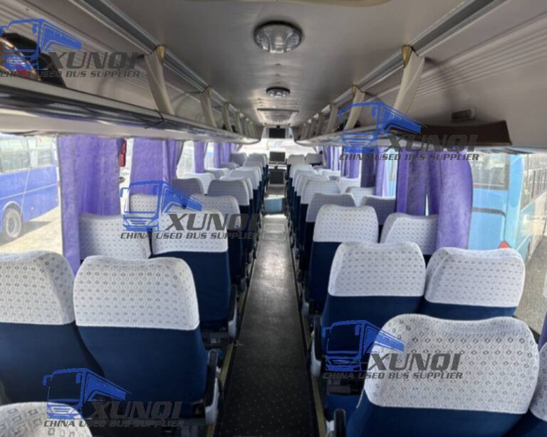 used kinglong coach second hand bus 12m long bus
