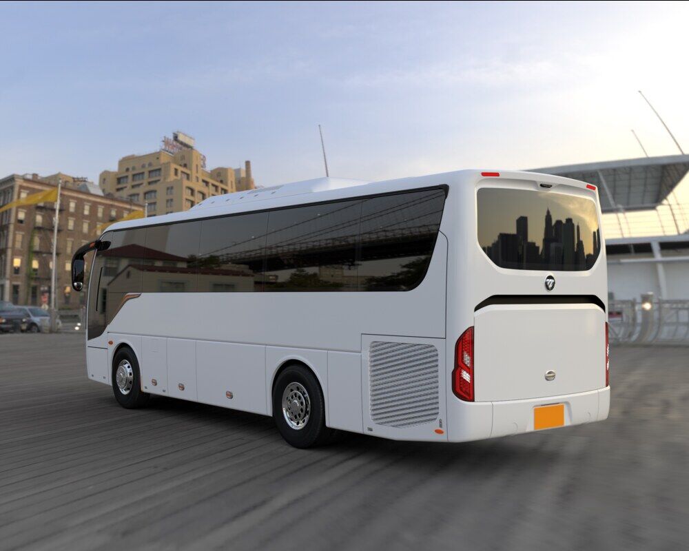 Brand new bus from China Foton 9.3m long bus Yuchai engine 38 seats LHD/RHD