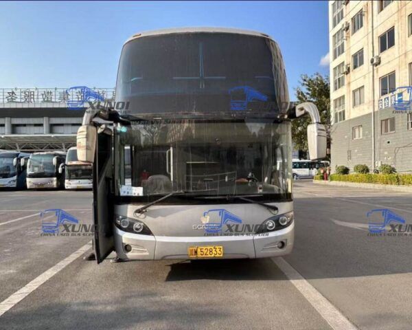 Higer Scania new model tourist passenger luxury bus zk6125 12 meters ...